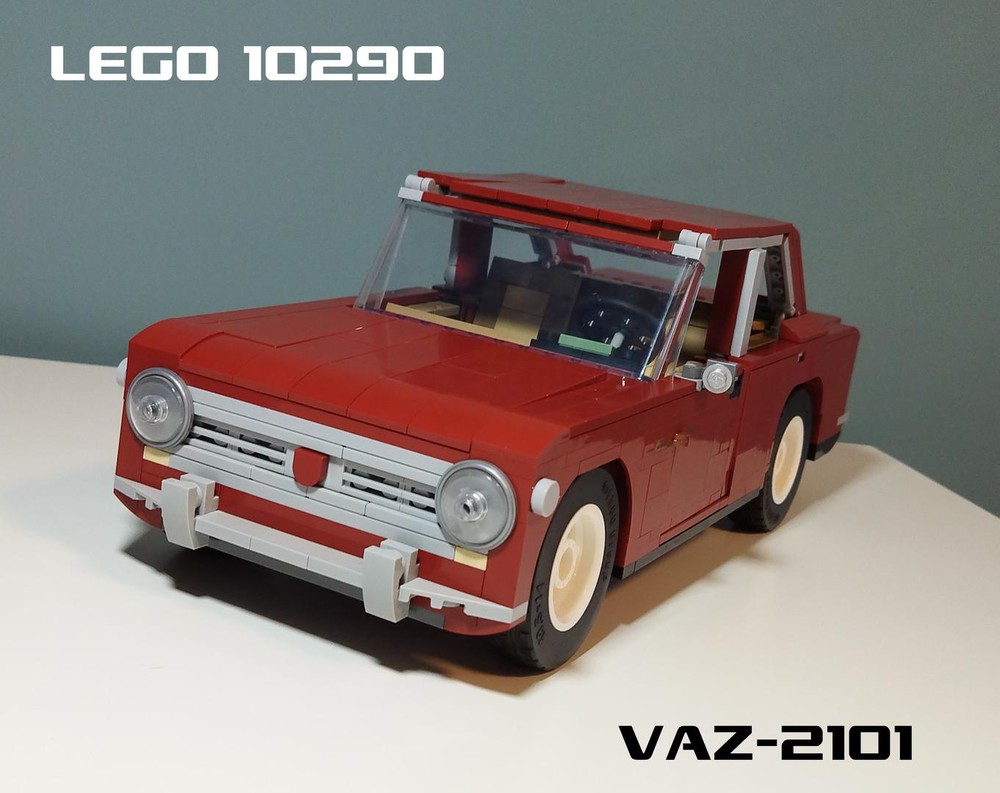 LEGO MOC-95176 10290 VAZ 2101\Lada 1300 by Kirvet | Rebrickable - Build ...