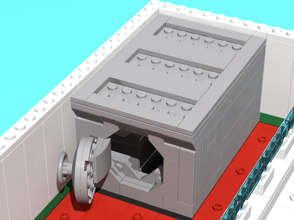 LEGO MOC Bank by The Lego Master | Rebrickable - Build with LEGO