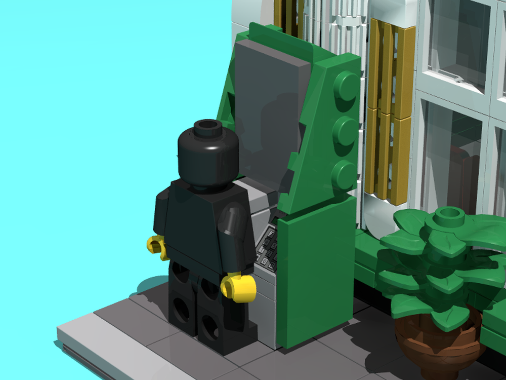 LEGO MOC Bank by The Lego Master | Rebrickable - Build with LEGO