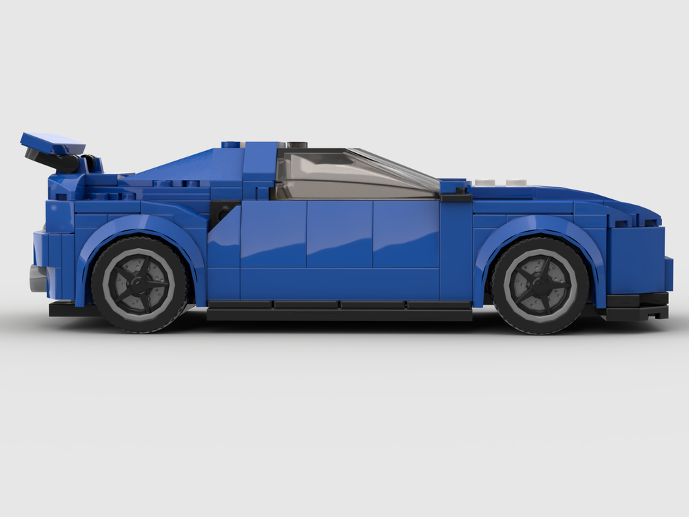 LEGO MOC Ford Mustang 8 studs wide by Egzarh | Rebrickable - Build with ...