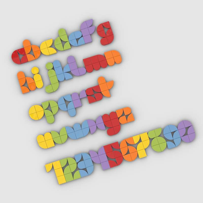 LEGO MOC Letters & Numbers in 2x3 by uminuo | Rebrickable - Build with LEGO