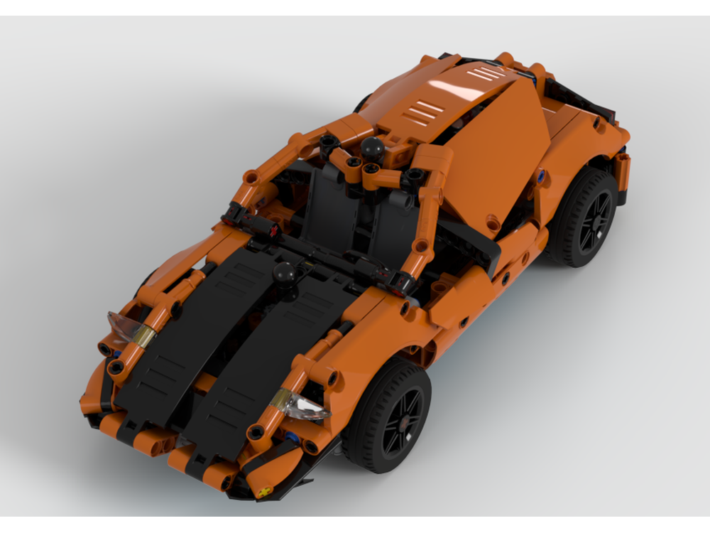 LEGO MOC GT Race Car by Legonid | Rebrickable - Build with LEGO