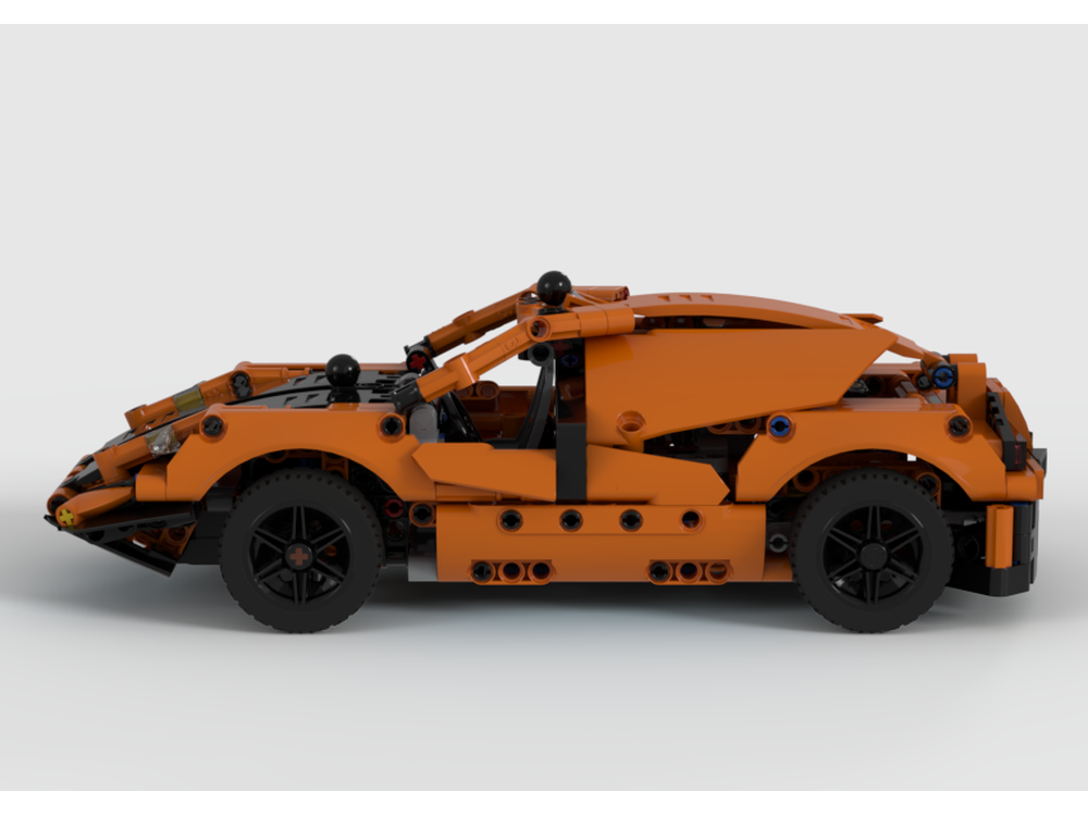 LEGO MOC GT Race Car by Legonid | Rebrickable - Build with LEGO