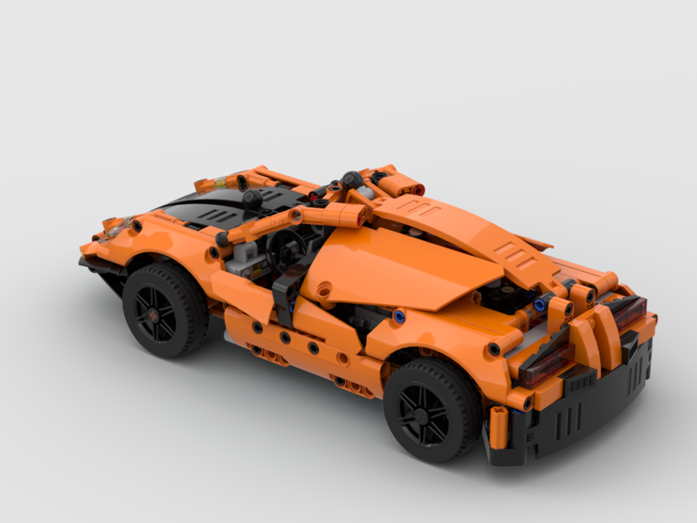 LEGO MOC GT Race Car by Legonid | Rebrickable - Build with LEGO