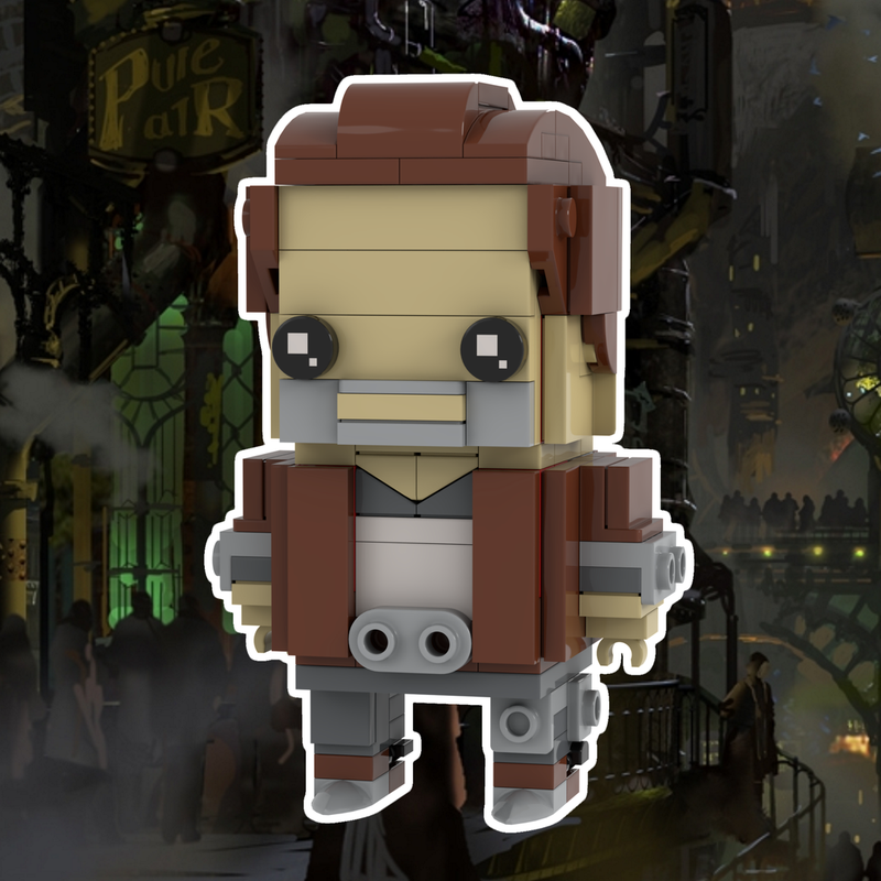 LEGO MOC Arcane Vander Brickheadz by Leonimocs | Rebrickable - Build ...