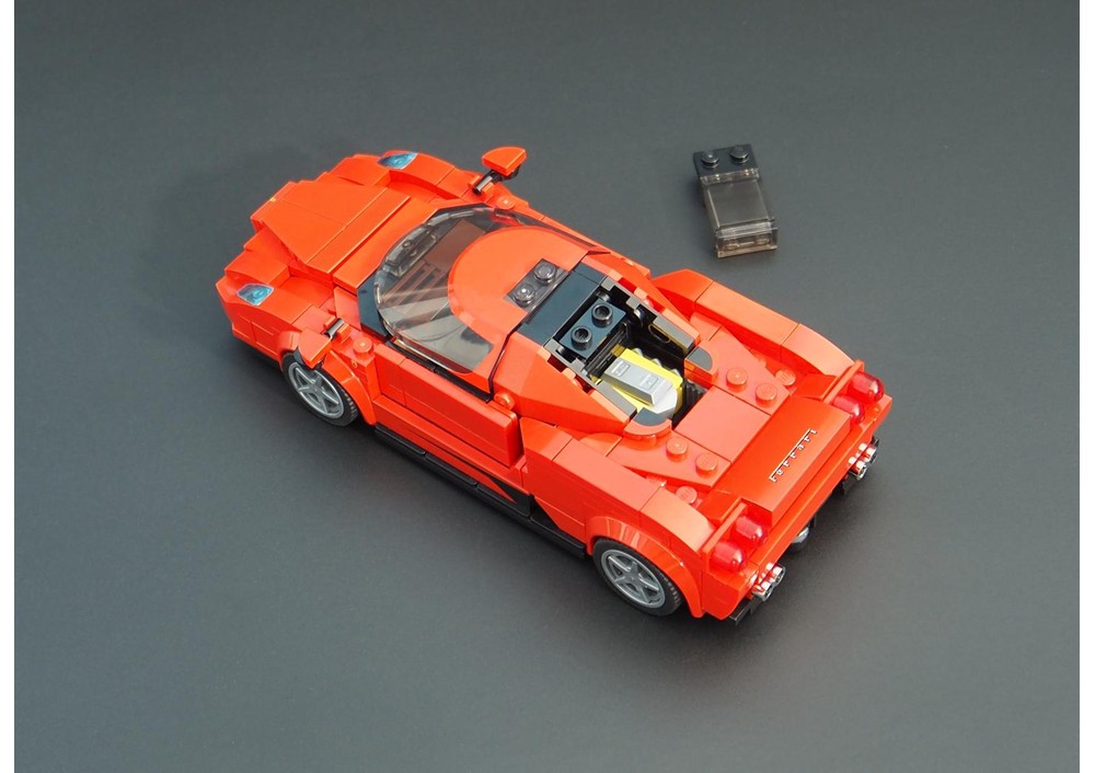 LEGO MOC Ferrari Enzo - Speed Champions 8 Studs wide by AbFab74 ...
