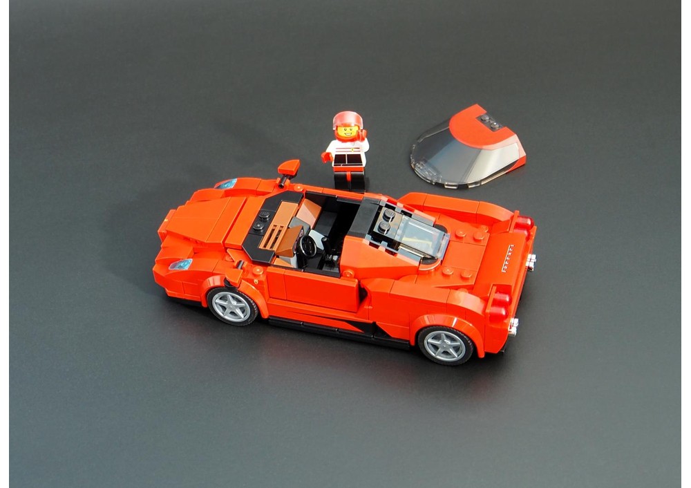 LEGO MOC Ferrari Enzo - Speed Champions 8 Studs wide by AbFab74 ...