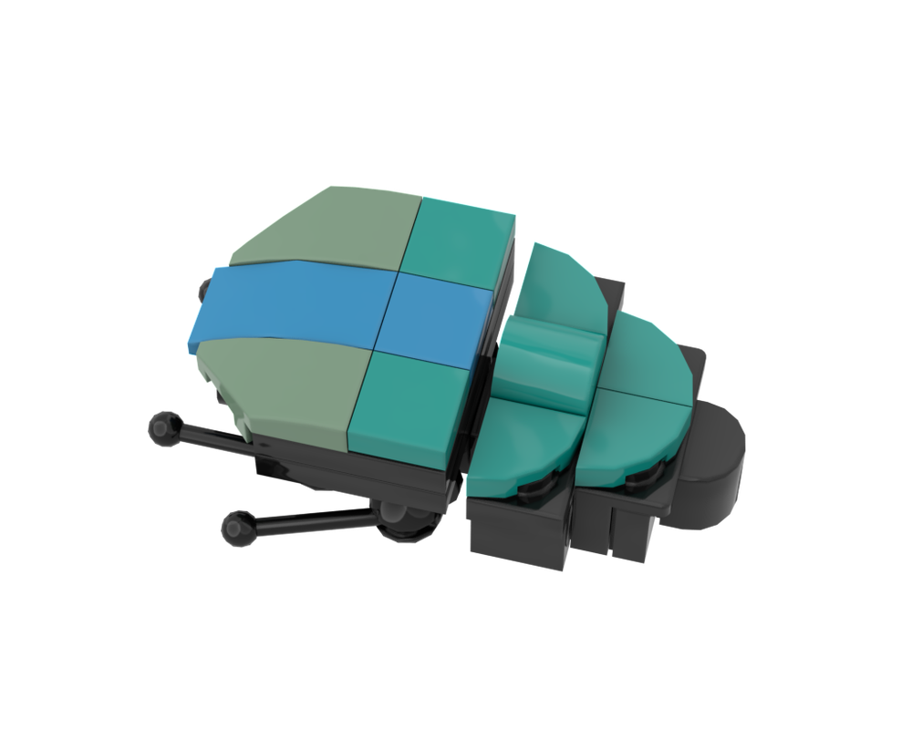 LEGO MOC 17 Scarab beetle by MyKidisanAlien | Rebrickable - Build with LEGO
