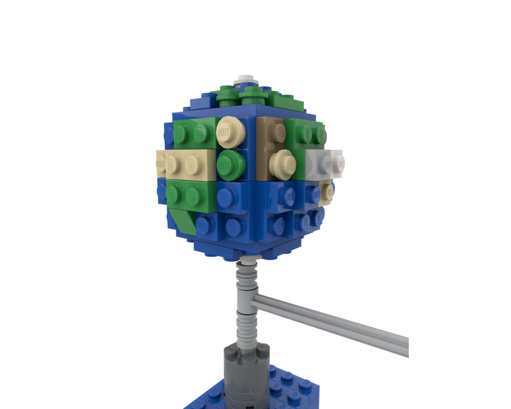 LEGO MOC 19 Globe by MyKidisanAlien | Rebrickable - Build with LEGO