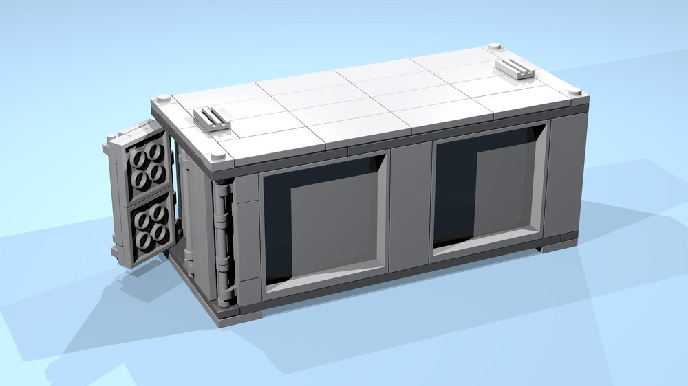 LEGO MOC 20-Feet Container (8 studs wide) by Echaton | Rebrickable ... LEGO MOC 20-Feet Container (8 studs wide) by Echaton | Rebrickable ...