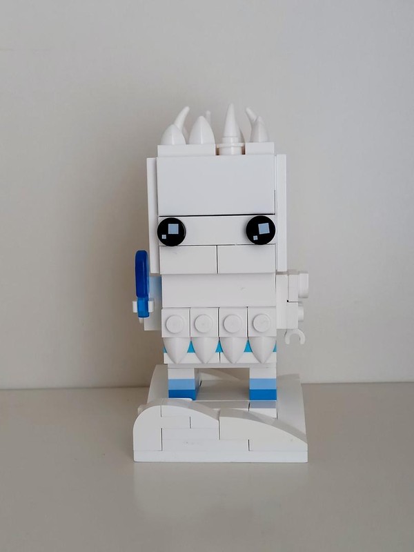 LEGO MOC Yeti Brickheadz by seubi0301 | Rebrickable - Build with LEGO