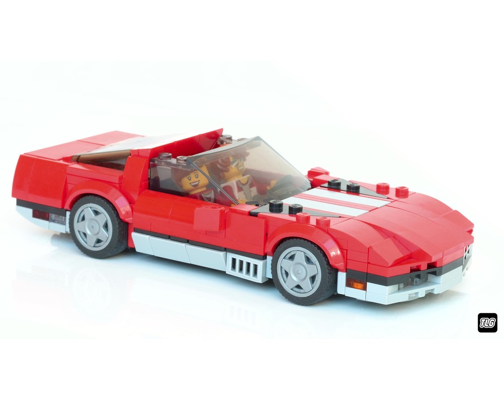 LEGO MOC Corvette C4, Matchbox version by _TLG_ | Rebrickable - Build ...