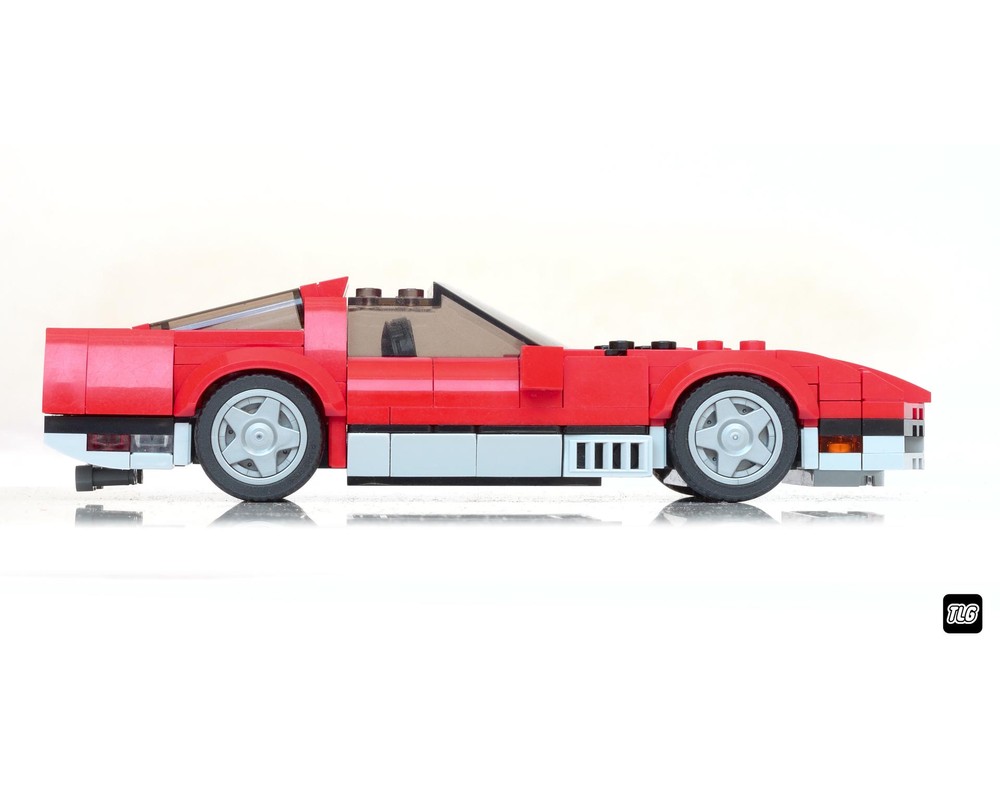 LEGO MOC Corvette C4, Matchbox version by _TLG_ | Rebrickable - Build ...