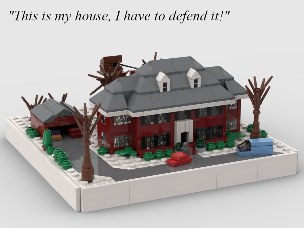 LEGO MOC McCallister House - Home Alone by Rauy | Rebrickable - Build ...