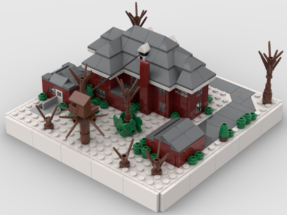 LEGO MOC McCallister House - Home Alone by Rauy | Rebrickable - Build ...