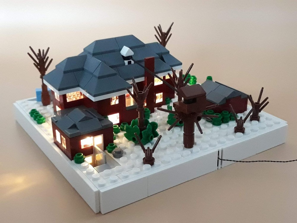 LEGO MOC McCallister House - Home Alone by Rauy | Rebrickable - Build ...