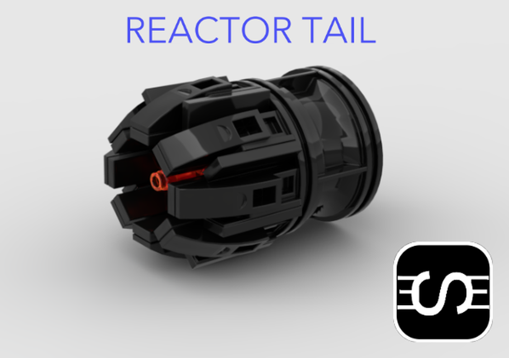 LEGO MOC Reactor Tail by Eventus_Engineering_System | Rebrickable ...