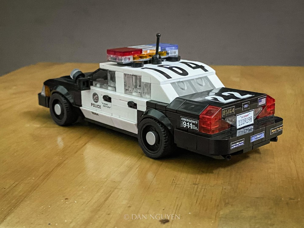 LEGO MOC Ford Crown Victoria Police Interceptor 7-stud-wide by ...