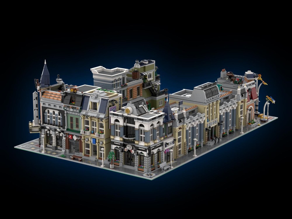 LEGO MOC 8in1 Modular Alternative Builds 2021 by PL MOCs | Rebrickable ...