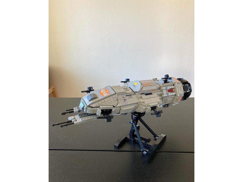 LEGO MOC Rocinante Mid Scale by brickgloria | Rebrickable - Build with LEGO