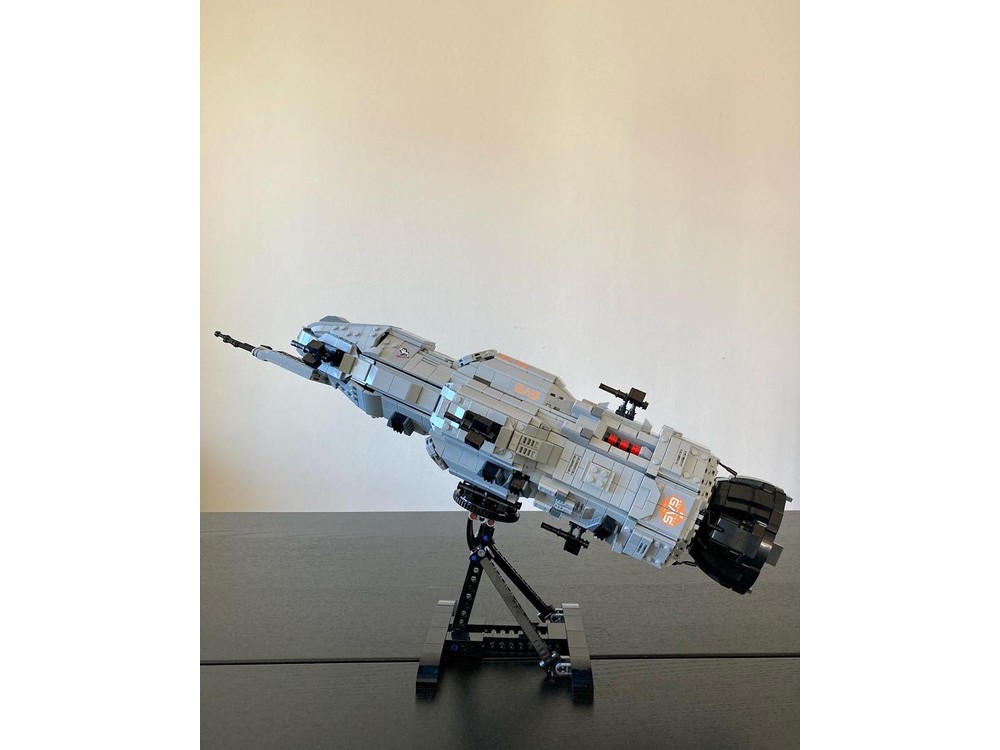 LEGO MOC Rocinante Mid Scale by brickgloria | Rebrickable - Build with LEGO