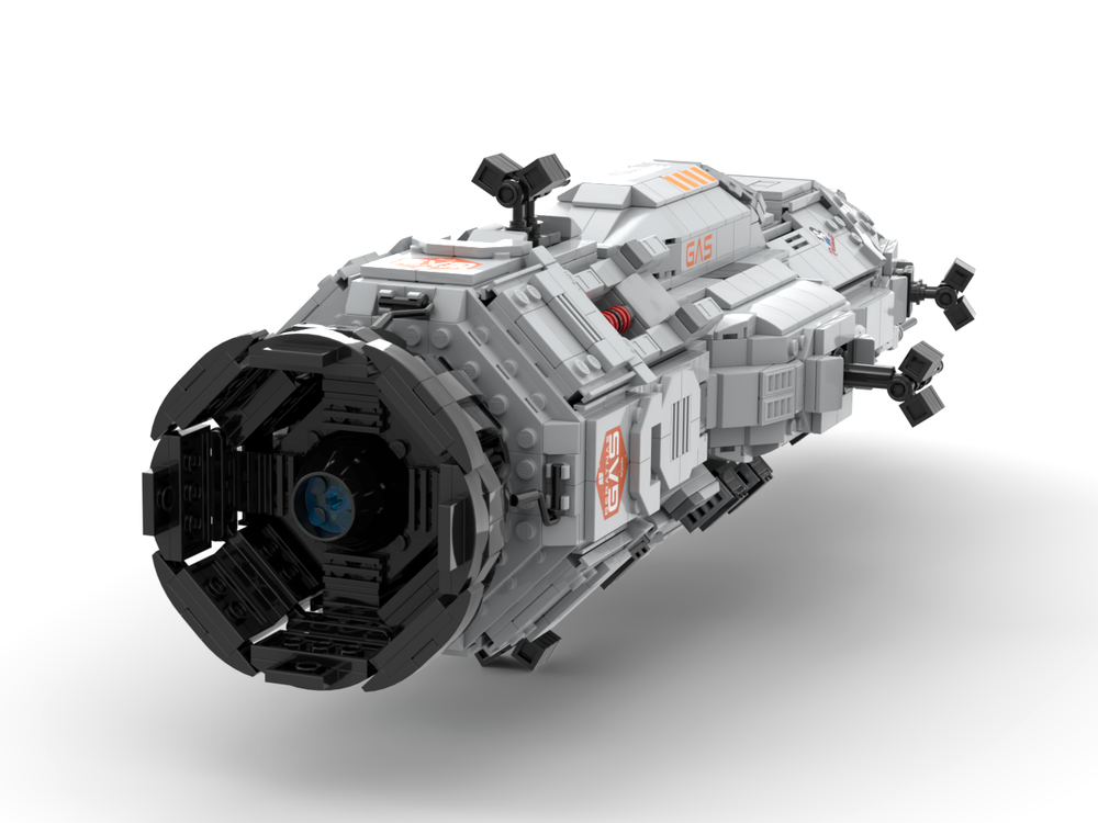 LEGO MOC Rocinante Mid Scale by brickgloria | Rebrickable - Build with LEGO