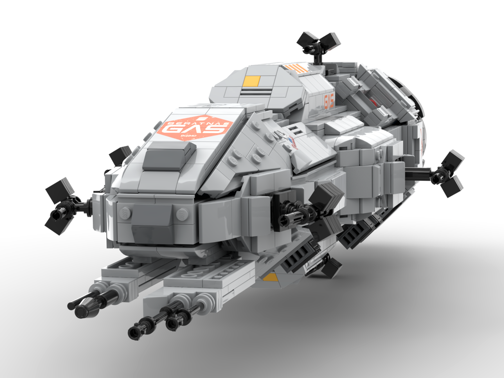 LEGO MOC Rocinante Mid Scale by brickgloria | Rebrickable - Build with LEGO