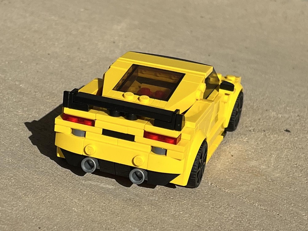 LEGO MOC 76901 C8 Corvette by Turbo8702 | Rebrickable - Build with LEGO