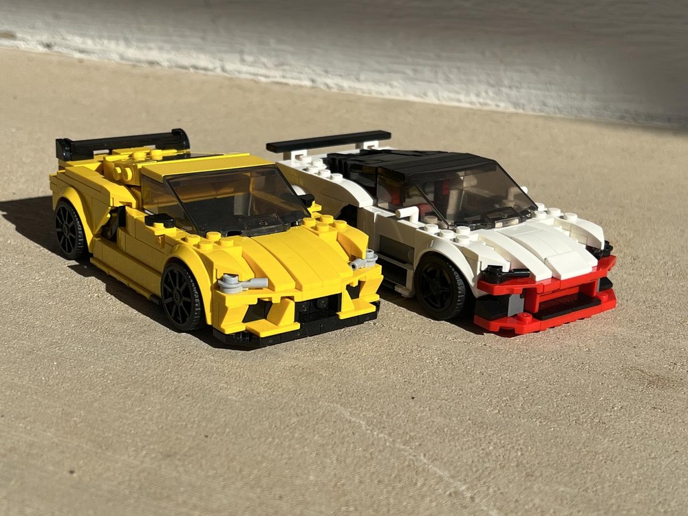 LEGO MOC 76896 C8 Corvette by Turbo8702 | Rebrickable - Build with LEGO