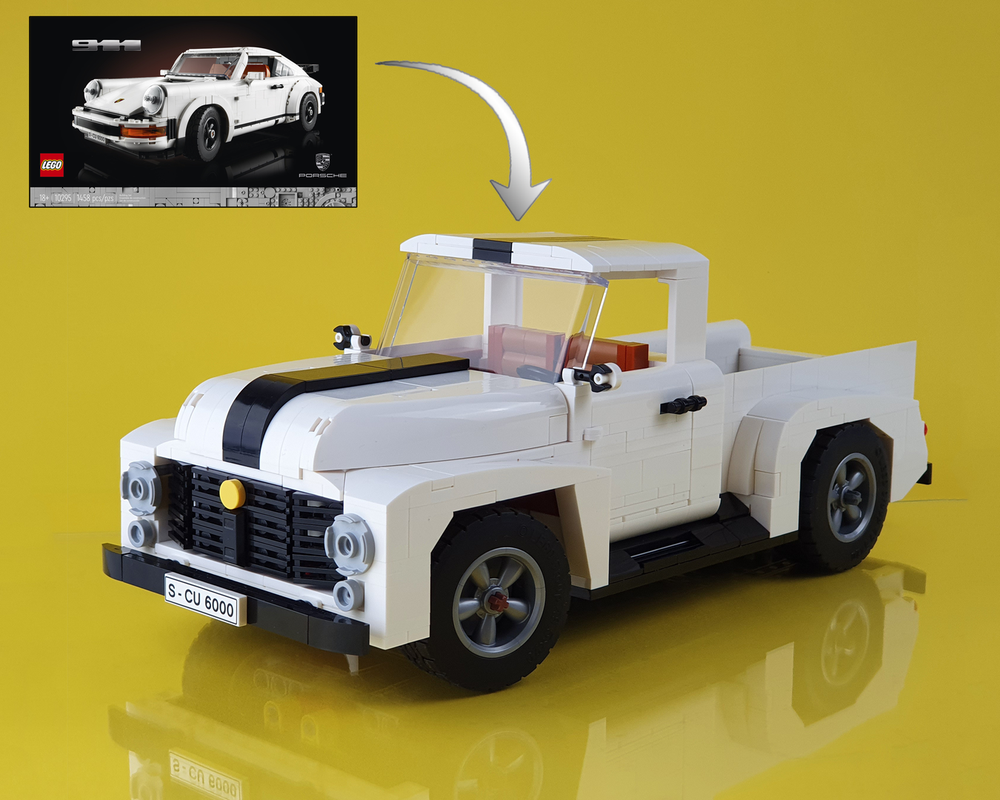 LEGO MOC 10295 Pickup Truck by Pingubricks | Rebrickable - Build with LEGO