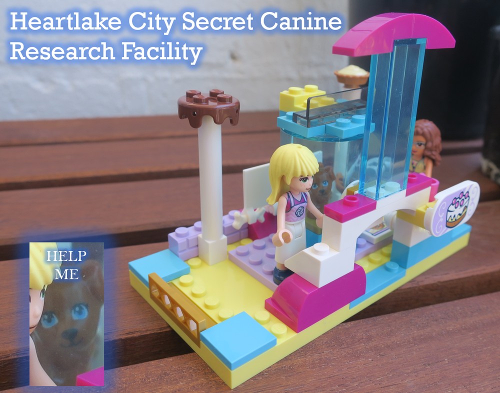 LEGO MOC Heartlake City Secret Canine Research Facility by tliaat ...