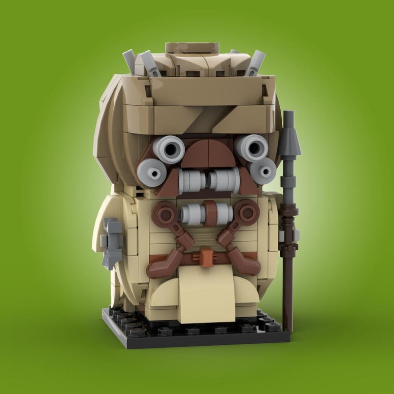 LEGO MOC Tusken Raider Brickheadz by custominstructions | Rebrickable ...