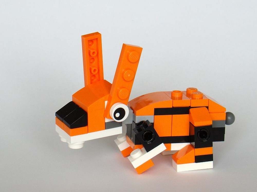 LEGO MOC 30285: Tiger Rabbit by Tomik | Rebrickable - Build with LEGO