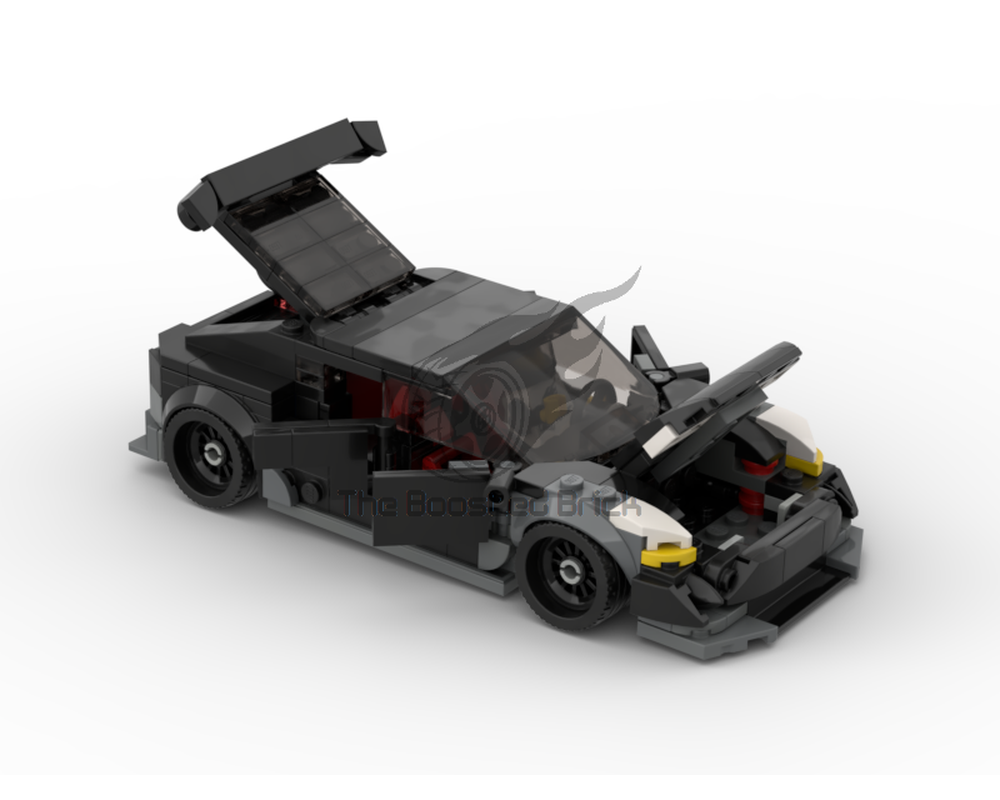 LEGO MOC Tesla Model 3 Racecar by TheBoostedBrick | Rebrickable - Build ...