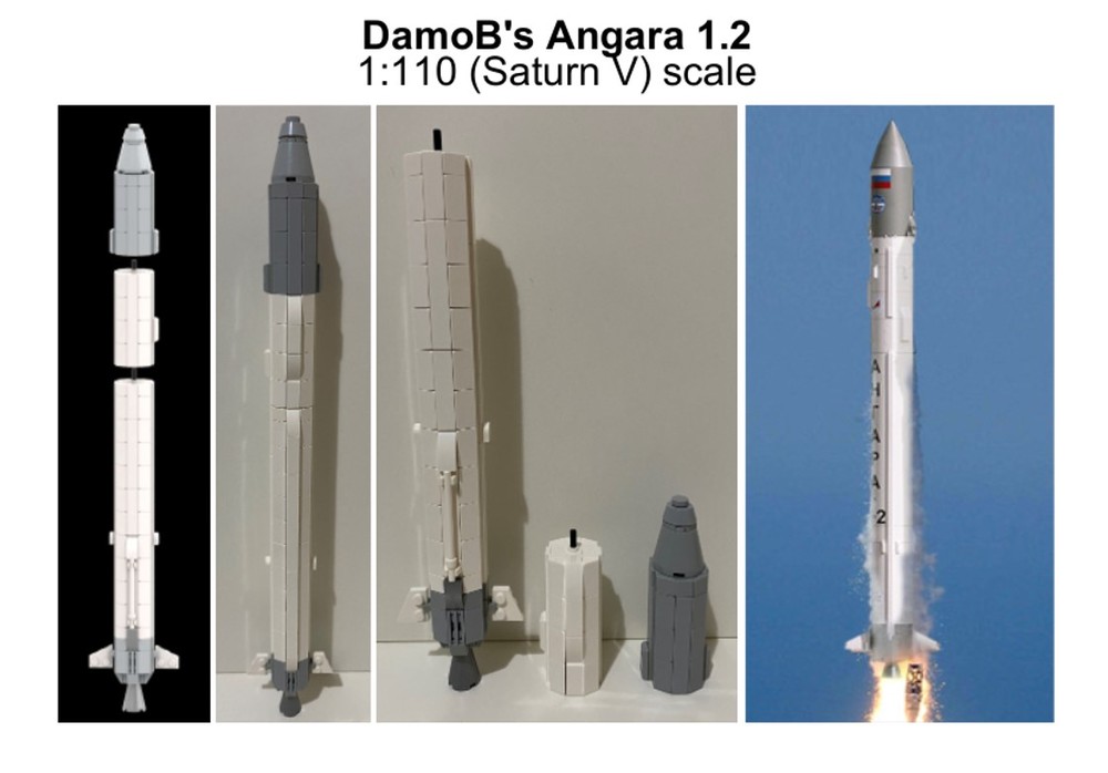 LEGO MOC DamoB's Angara 1.2 by DamoB | Rebrickable - Build with LEGO
