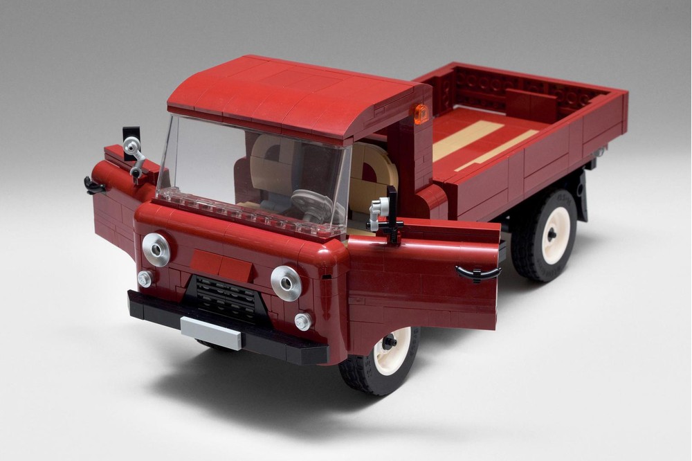 LEGO MOC 10290 UAZ 3303 (1:16) by Artemy Zotov | Rebrickable - Build ...