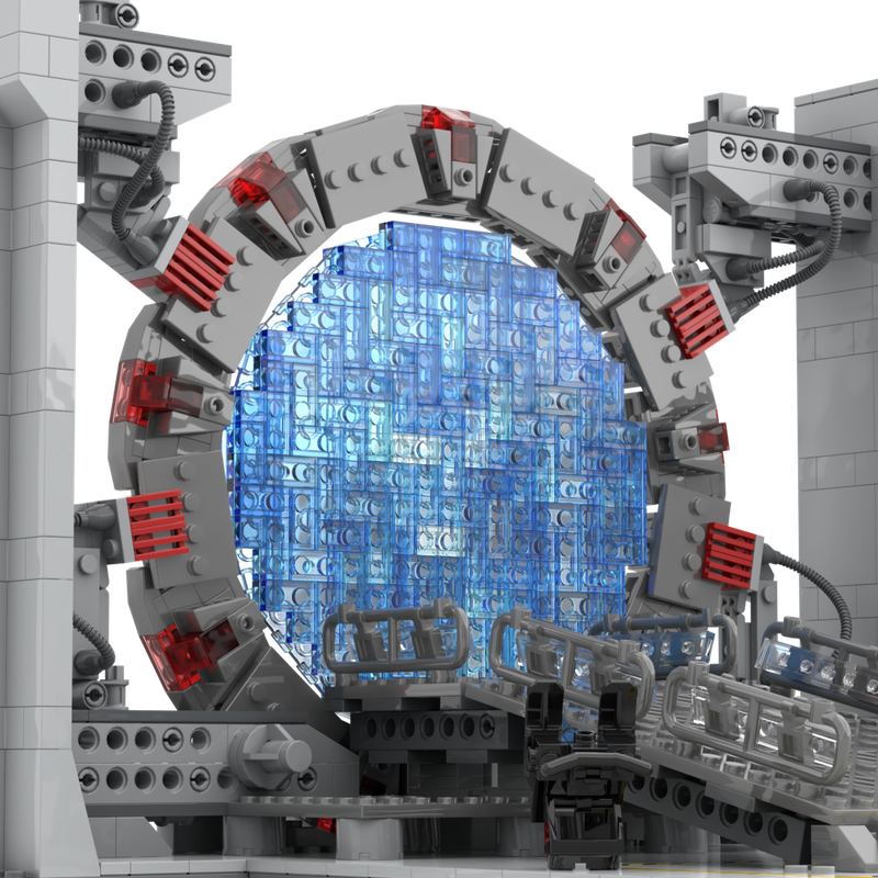 LEGO MOC Stargate SG-1 Gateroom by axsbricks | Rebrickable - Build with ...