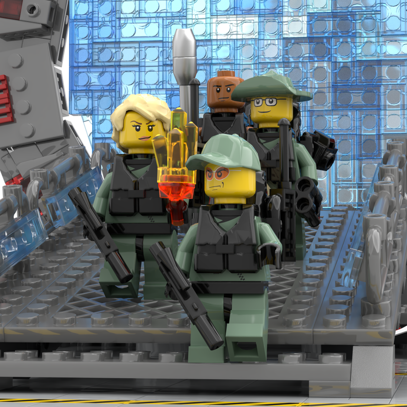 LEGO MOC Stargate SG-1 Gateroom by axsbricks | Rebrickable - Build with ...