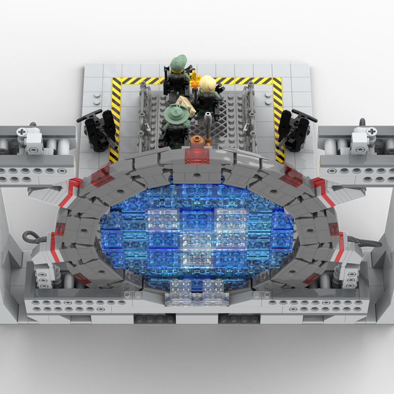 LEGO MOC Stargate SG-1 Gateroom by axsbricks | Rebrickable - Build with ...