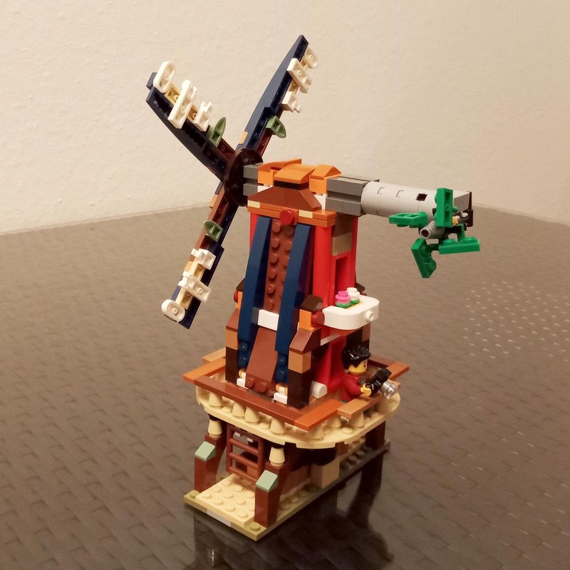 LEGO MOC 31116 Dutch Windmill by Nequmodiva | Rebrickable - Build with LEGO