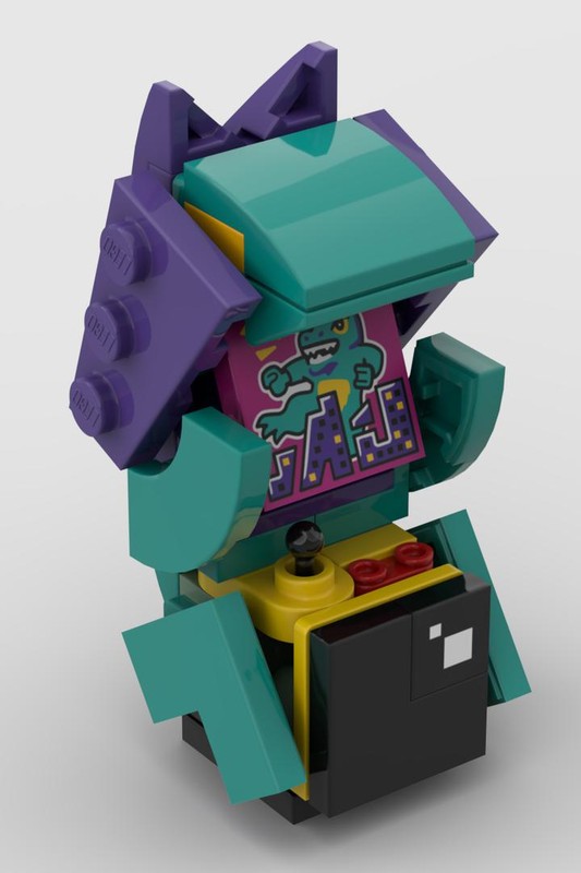 LEGO MOC Mini-Arcade Cabinet GKoM by SaGrLand | Rebrickable - Build ...