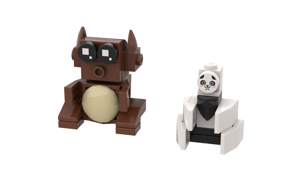 LEGO MOC Nightmare Teddies by Steinklein | Rebrickable - Build with LEGO