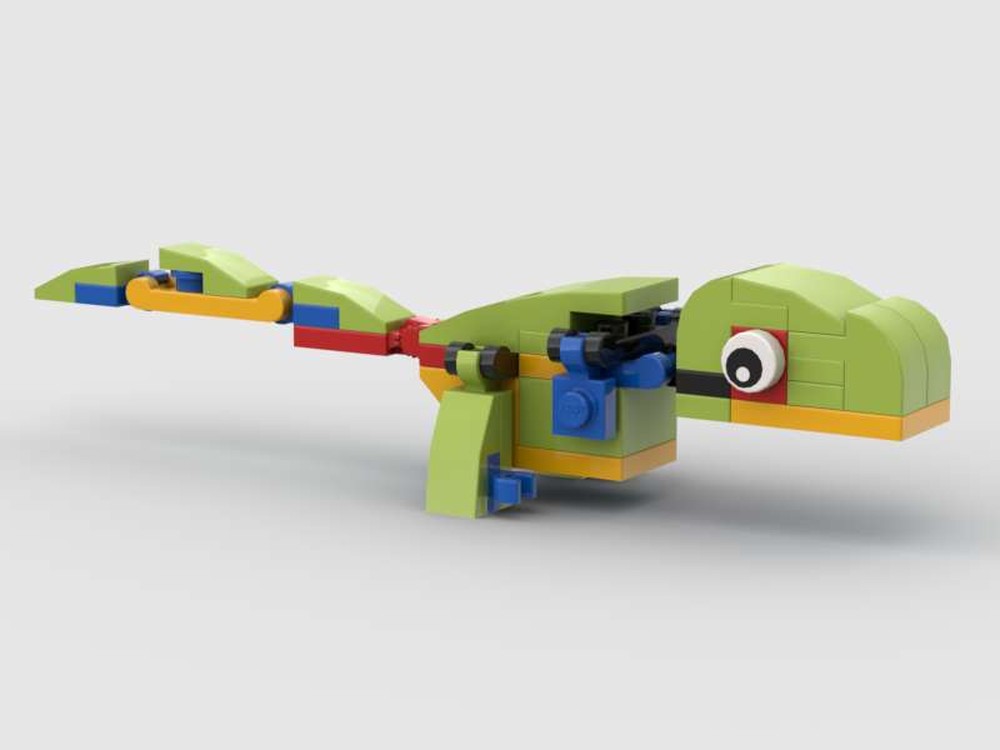 LEGO MOC Big Headed T-Rex by jlherbst77 | Rebrickable - Build with LEGO