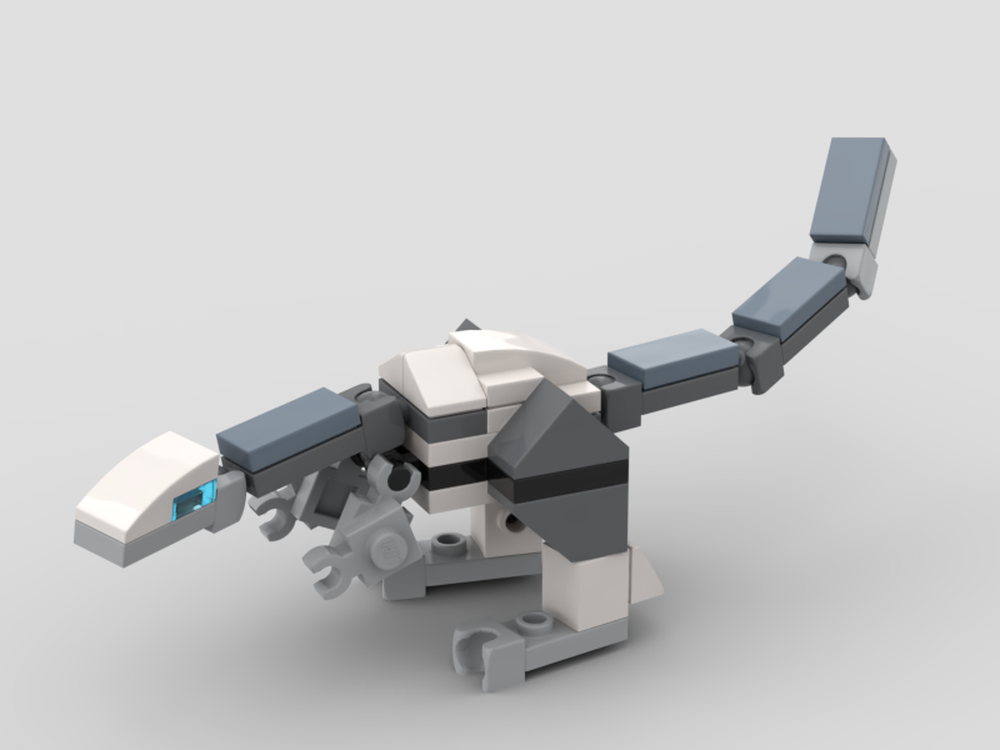 LEGO MOC 30591 Compsognathus by PocMoc | Rebrickable - Build with LEGO