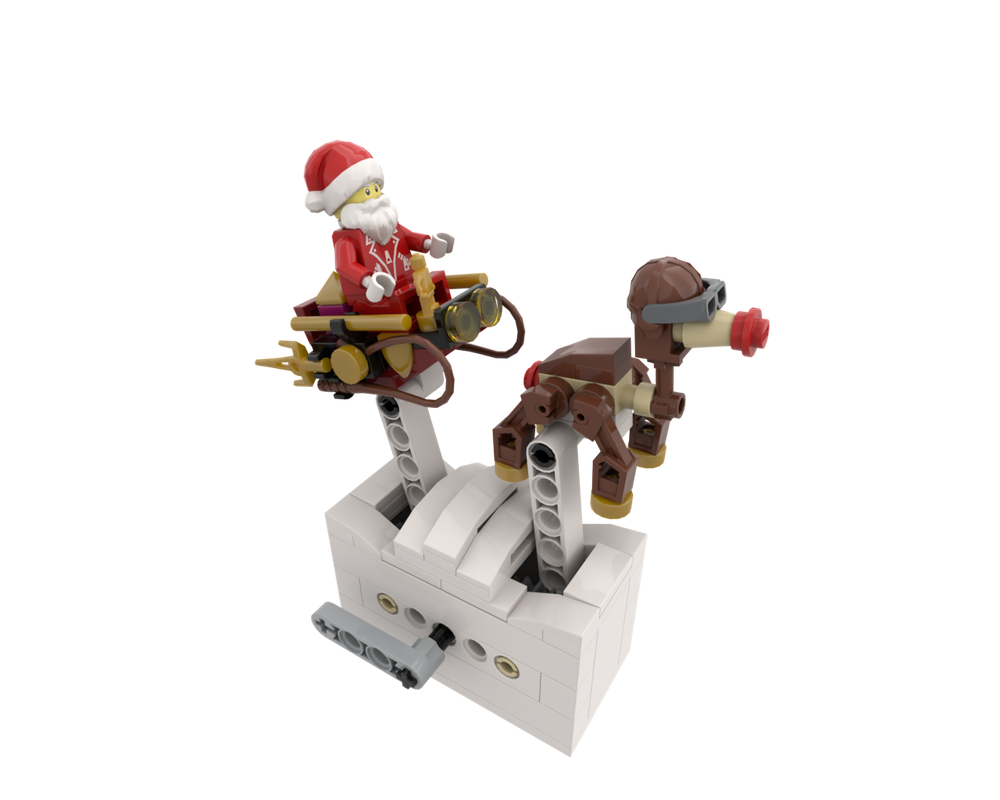 LEGO MOC 24 Santa Ride by MyKidisanAlien | Rebrickable - Build with LEGO