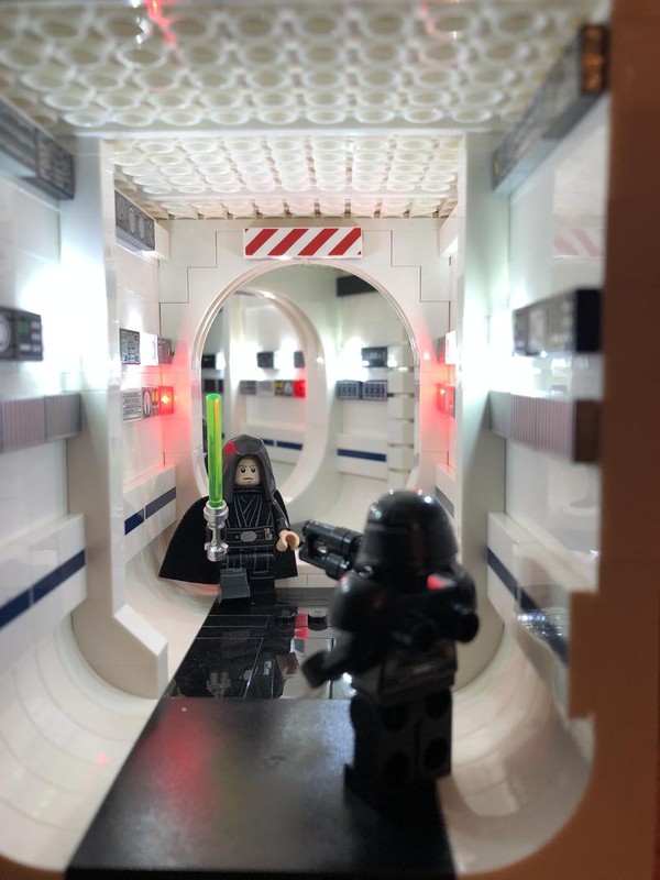 LEGO MOC Star Wars tunnel diorama by michelvolkel | Rebrickable - Build with LEGO