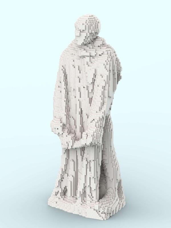 LEGO MOC Burghers of Calais - Rodin - Mega Sculpture by Wilmottslego ...