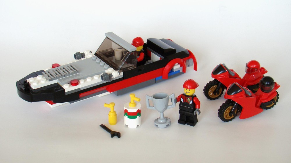 LEGO MOC 60084: Motor Boat by Tomik | Rebrickable - Build with LEGO