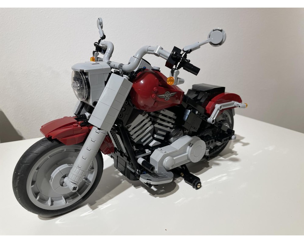 LEGO MOC 10269 Harley Davidson Fatboy RC Conversion by Cyrix ...