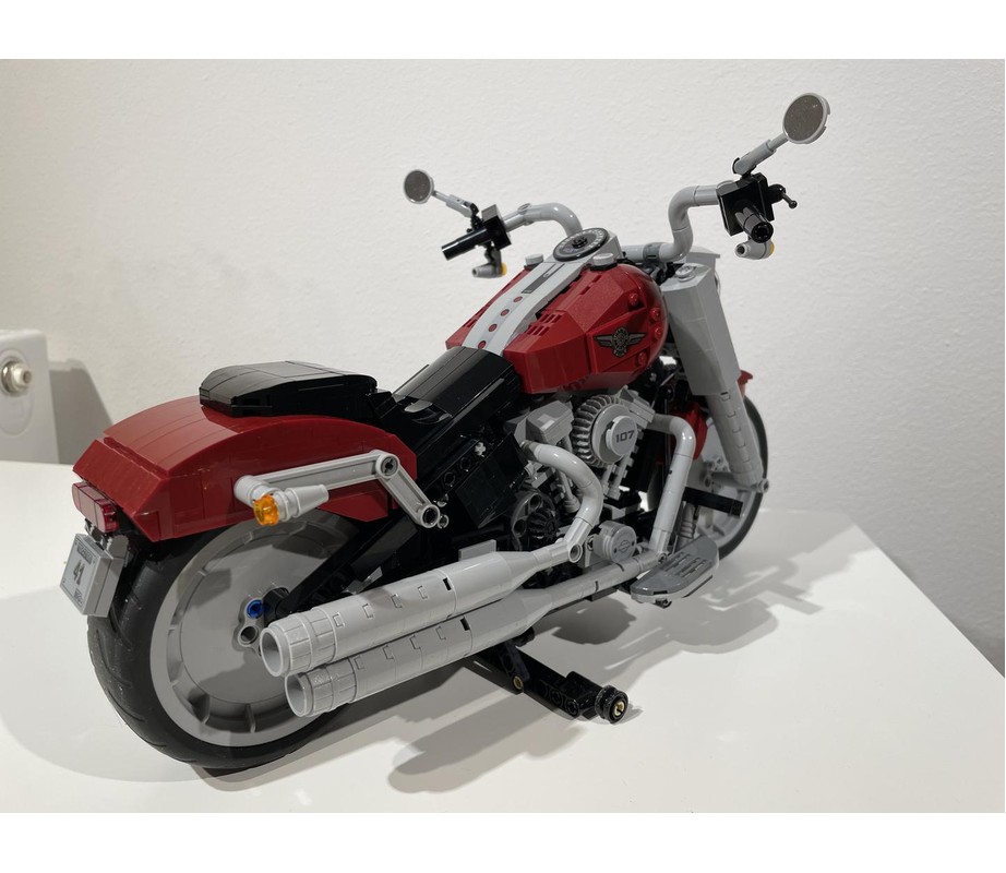 LEGO MOC 10269 Harley Davidson Fatboy RC Conversion by Cyrix ...